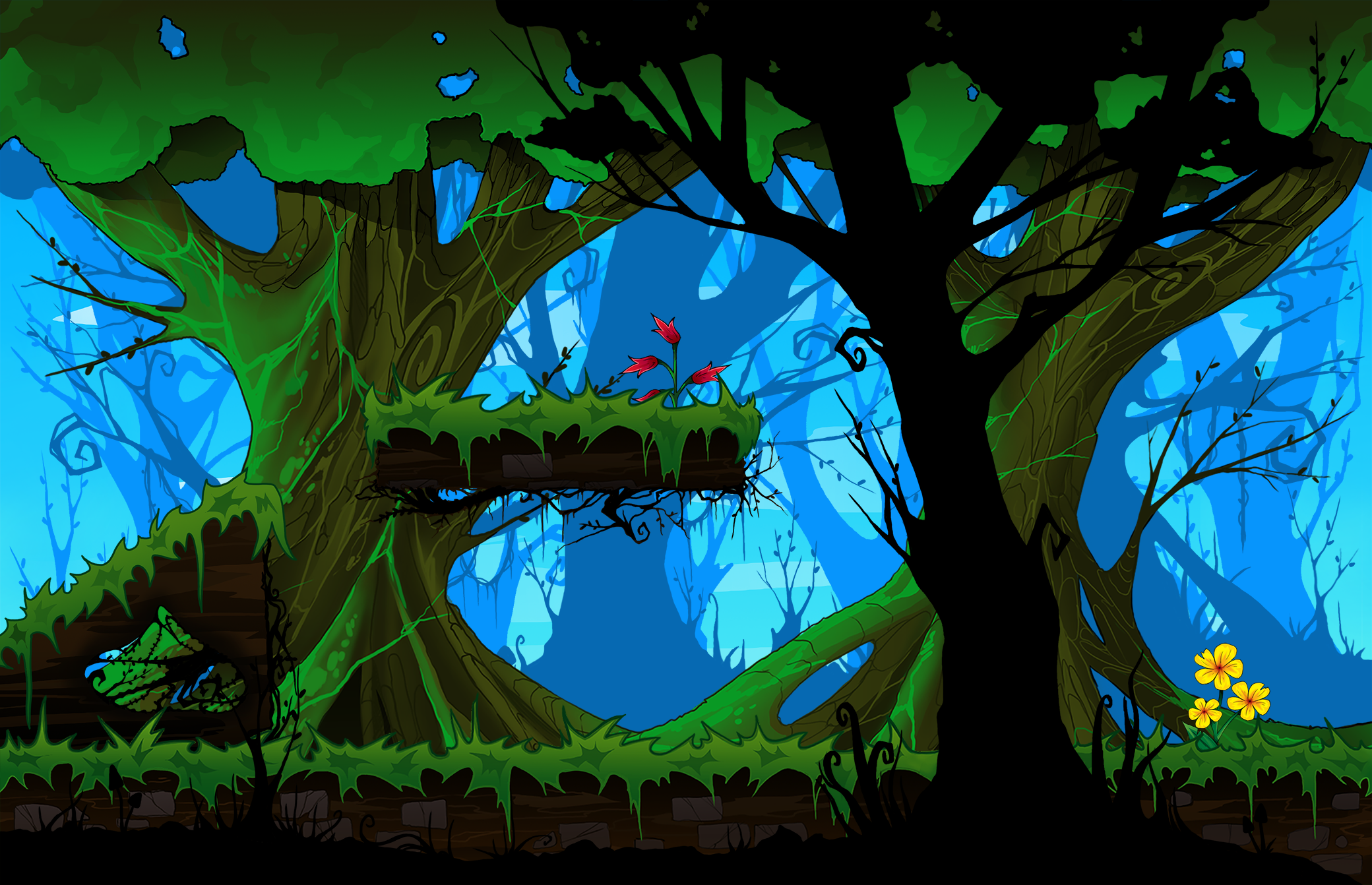 Forest background - Game Backgrounds